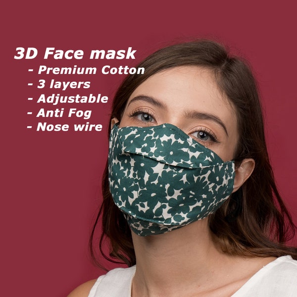 Cloth Face Mask - Etsy
