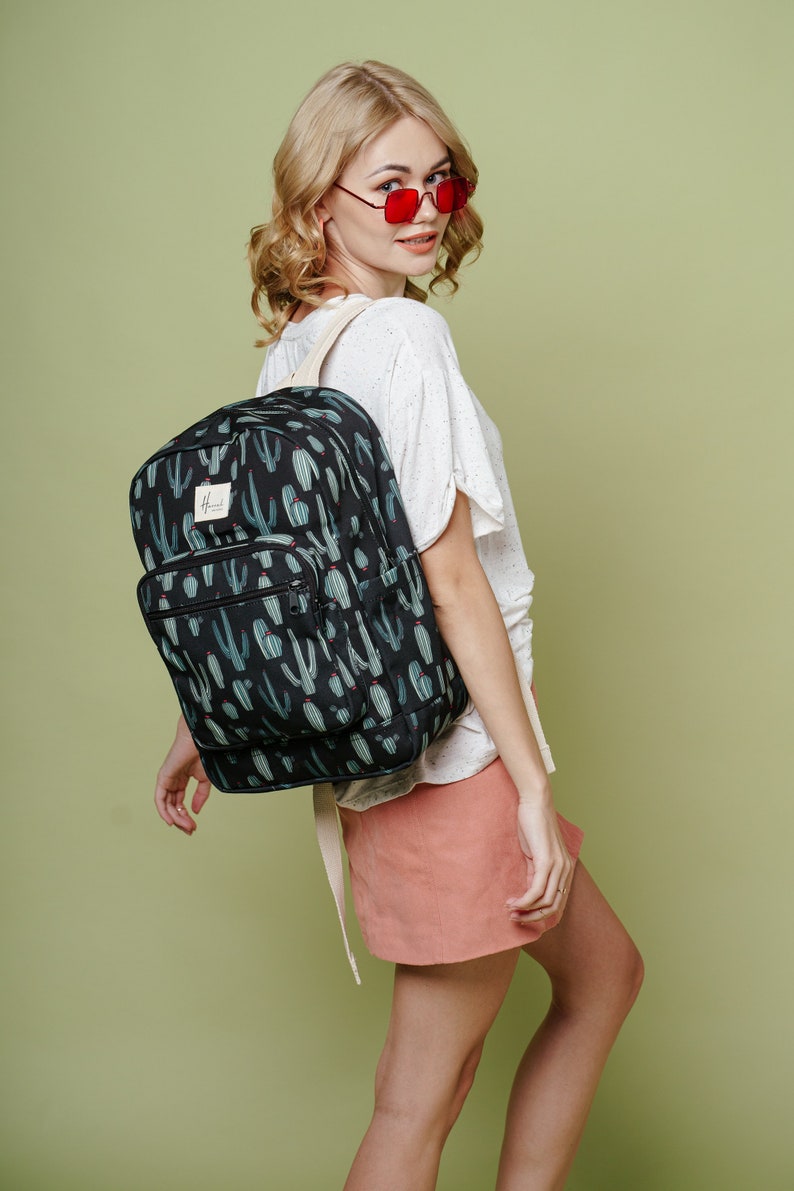 Classic Canvas Backpack, Backpack for Women, Travel Backpack, Gift for ...
