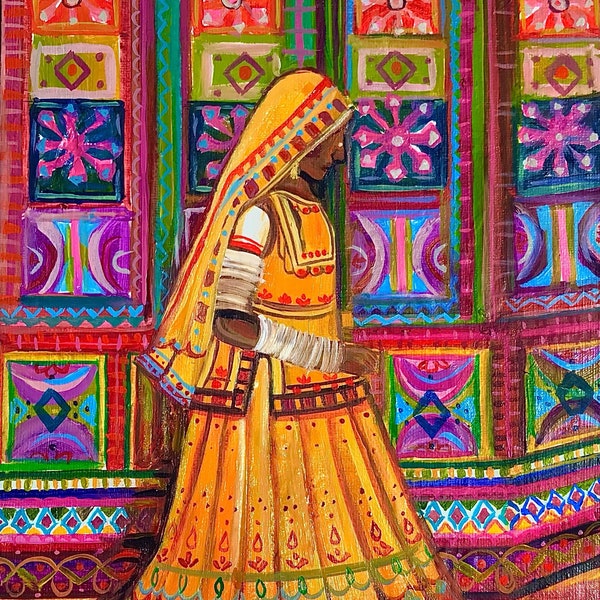 Pakistani Oil Painting - Etsy