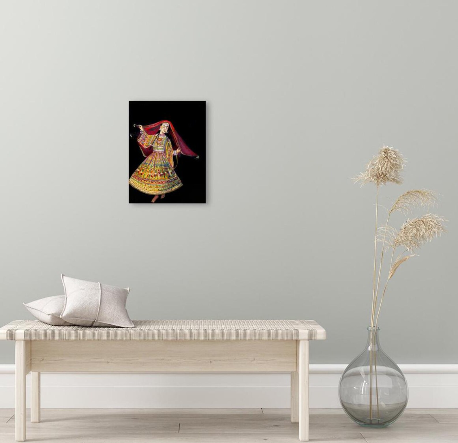 Afghan Dancer | Afghan Oil Painting | Peshawar Oil Painting | Pakistan ...