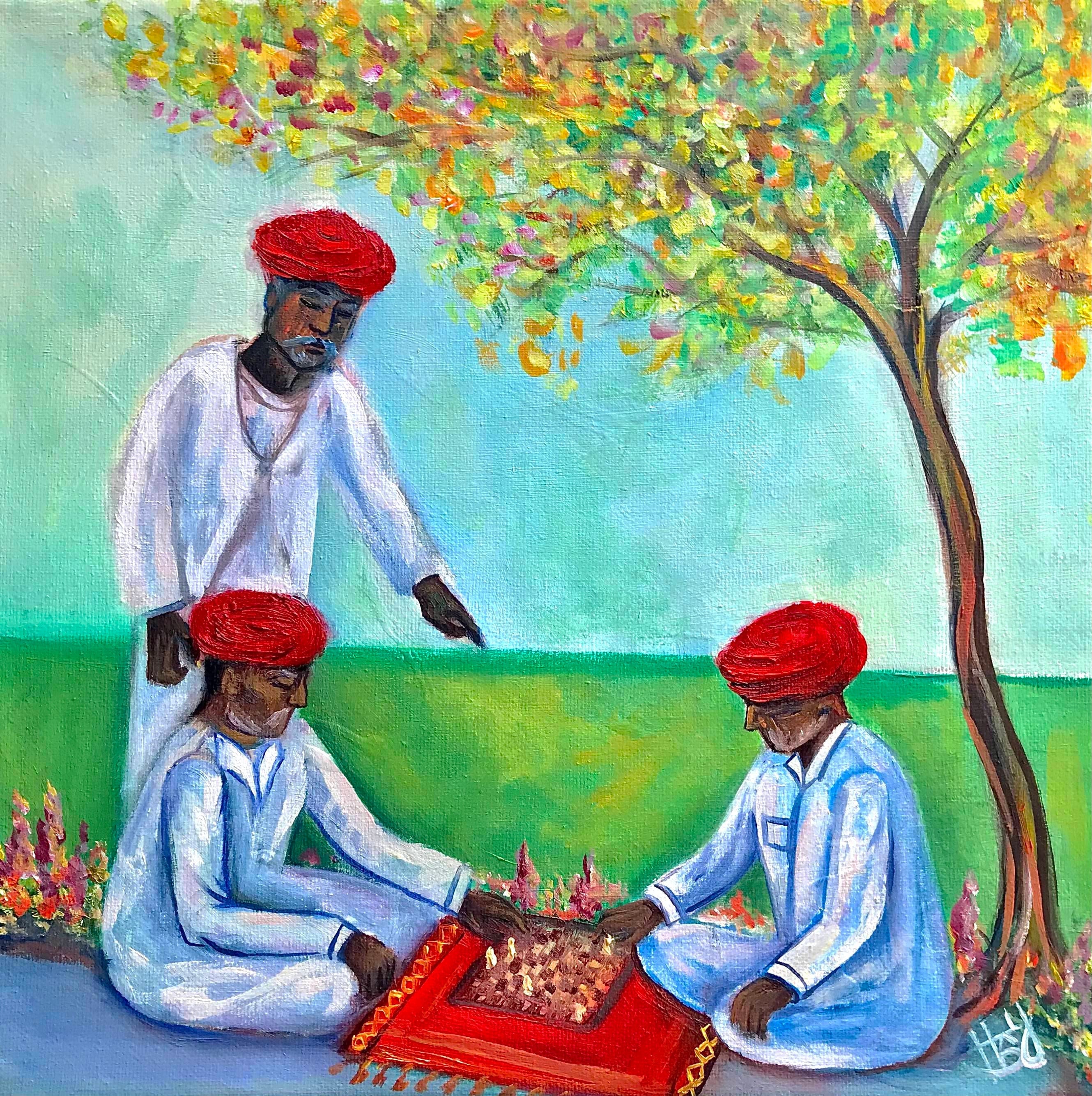 Pakistani Punjabi Culture Paintings