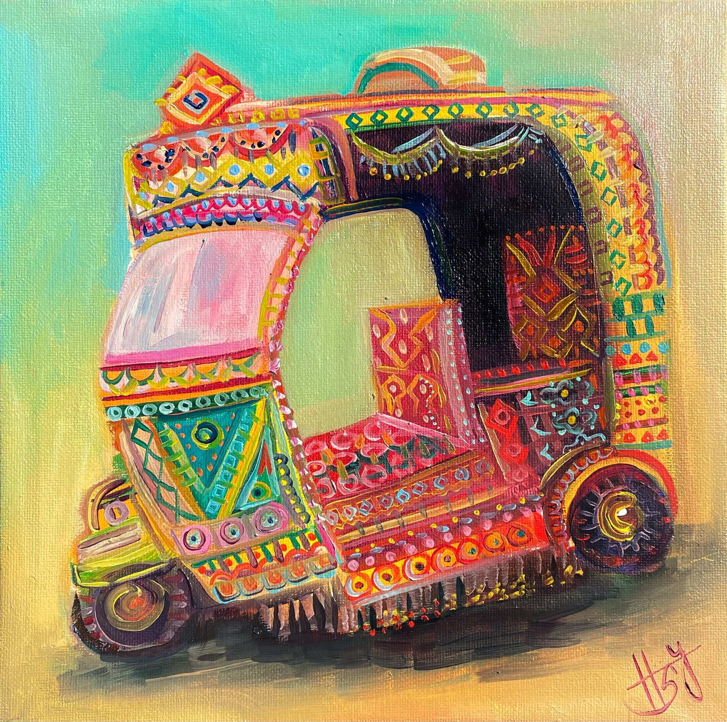Pakistani Rickshaw Art