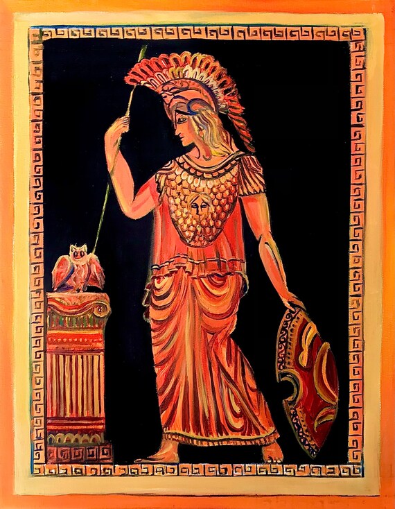 Ancient Greek Wall Paintings Greek & Roman Themed Wall Plaques