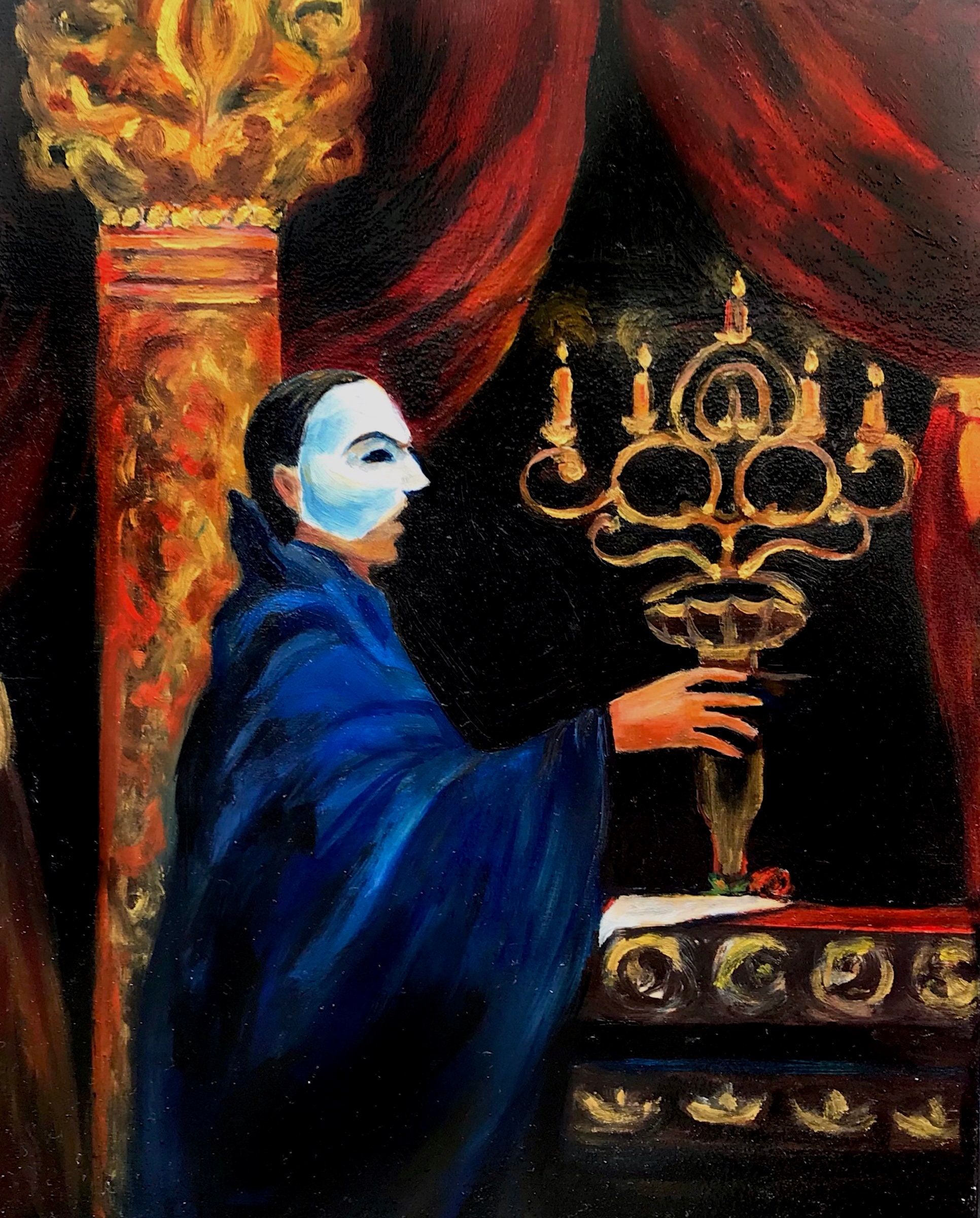 Phantom Of The Opera Painting