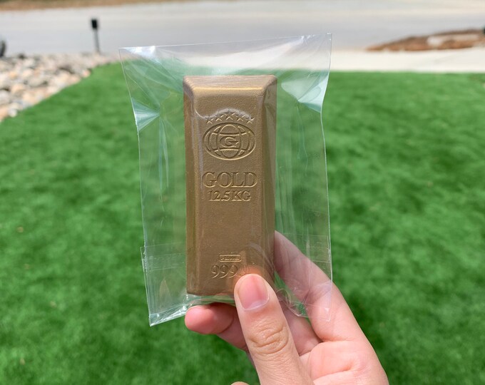 Gold Bar Squishy - Etsy
