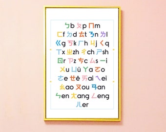 Simplified Chinese Wall Art - Etsy