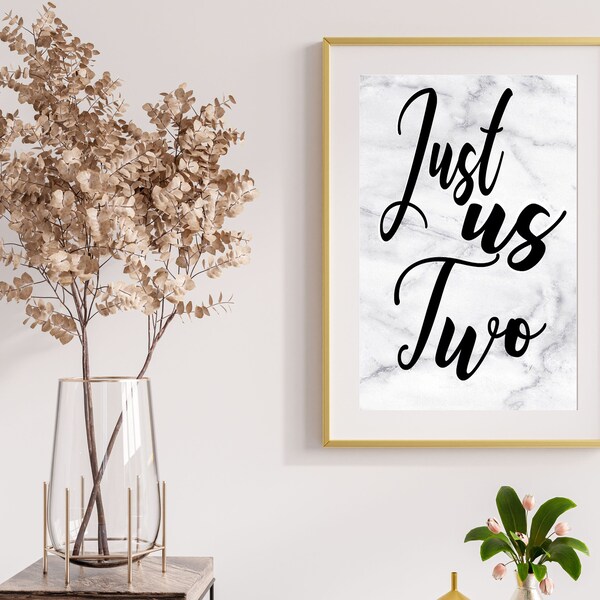 Just Us Two - Etsy