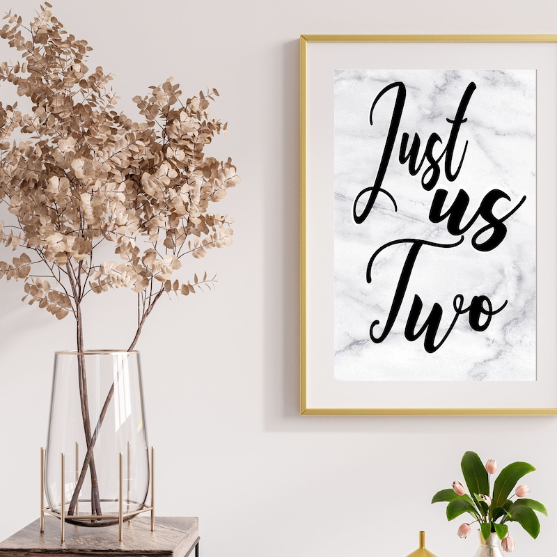 Just Us Two - Etsy