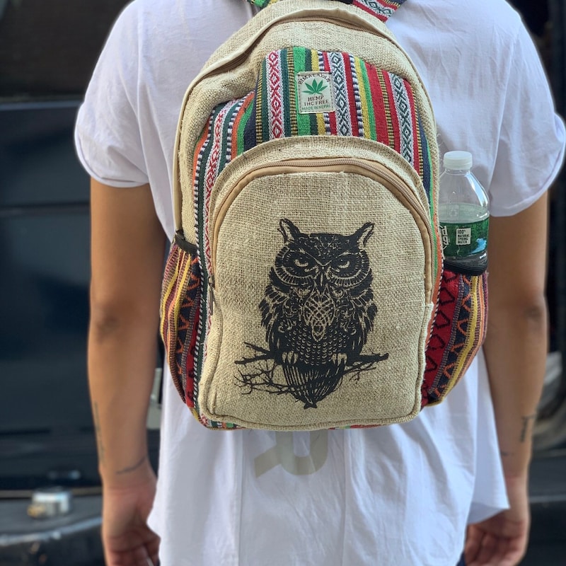Owl Backpack - Etsy