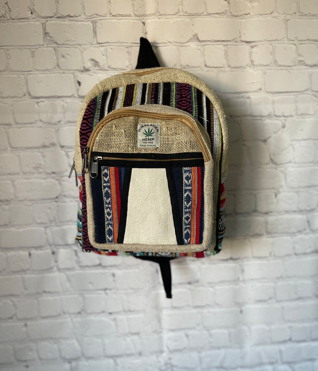 Mini Hemp Backpack - Etsy