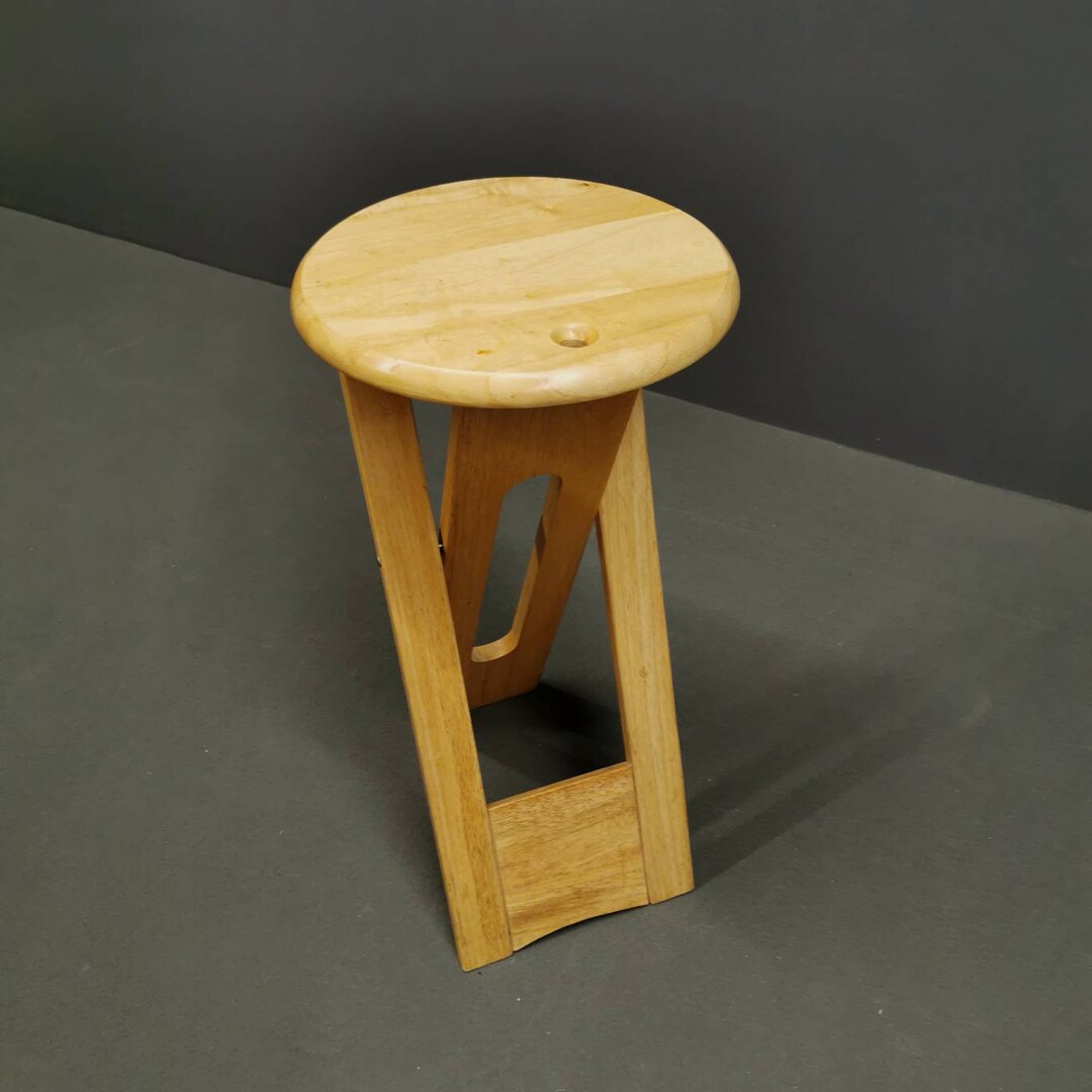 Replica Wooden Folding Stools, Model TS, Designer Roger Tallon, France ...