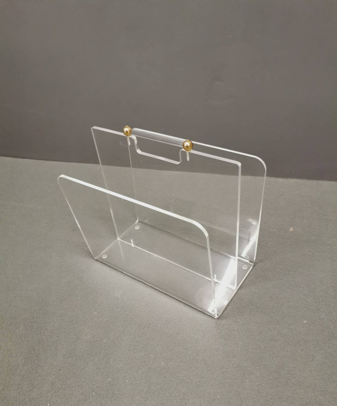 Plexiglass Magazine and Newspaper Rack, Magazine and Newspaper Holder ...