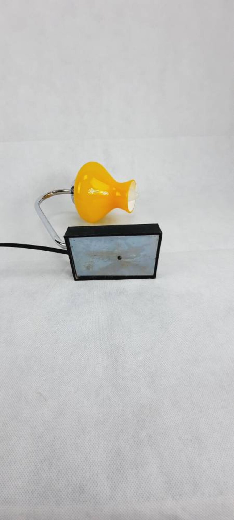 Vintage Yellow Lamp Lighting Space Age Desk Yellow Lamp - Etsy