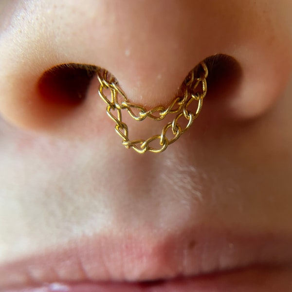 Septum Chain - Etsy Canada