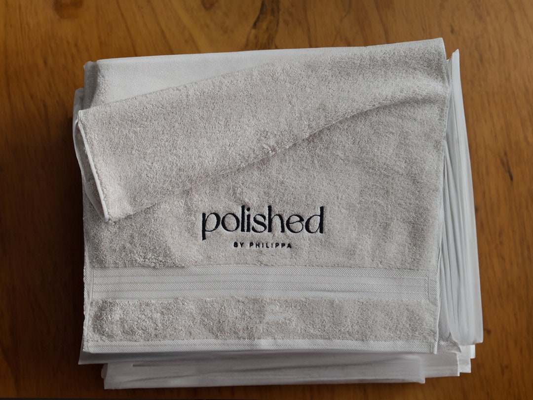 Personalised Towel With Business Logo, Name Embroidery, Custom Logo ...