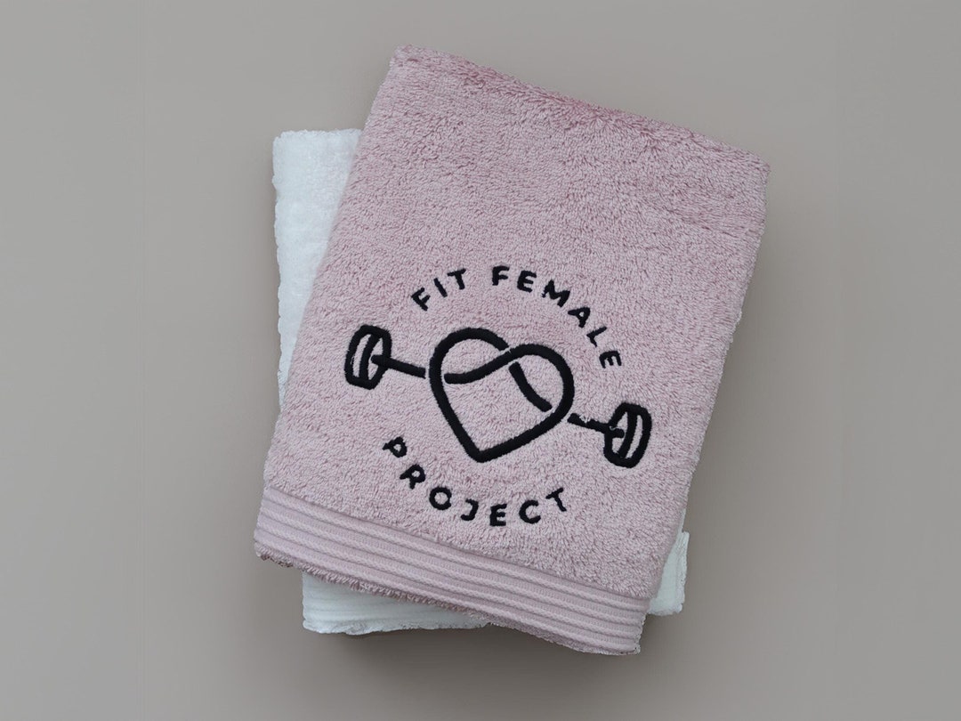 Personalised Gym Towels, Custom Embroidered Workout Towels, Fitness ...