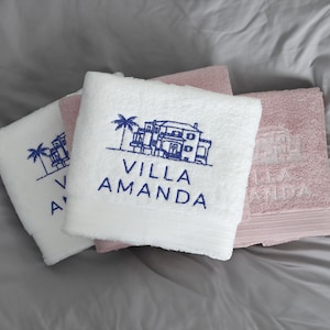 Personalised Towel Uk, Logo Embroidery, Logo Personalised Design, Logo ...