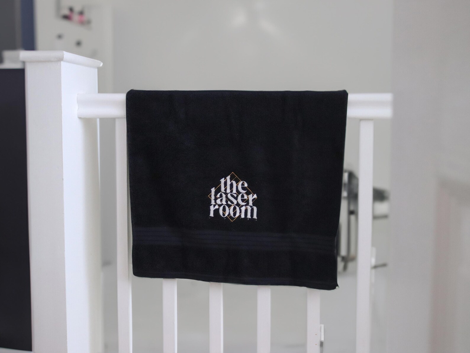 Embroidered Towel Personalised Logo in the UK, Personalised Logo Name ...
