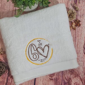 Personalised Towel With Business Logo, Name Embroidery, Custom Logo ...