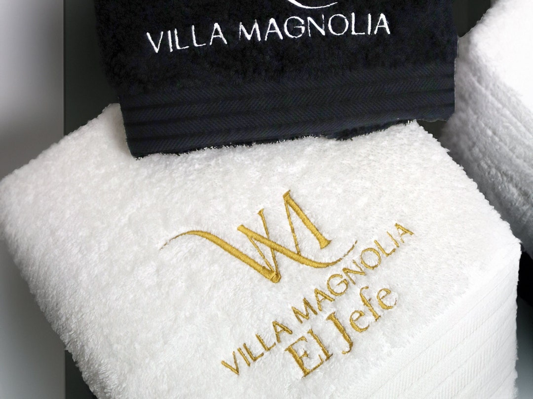 Personalised Towel Uk, Logo Embroidery, Logo Personalised Design, Logo ...