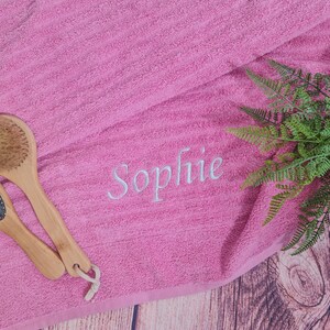 Personalised Towel With Business Logo, Name Embroidery, Custom Logo ...