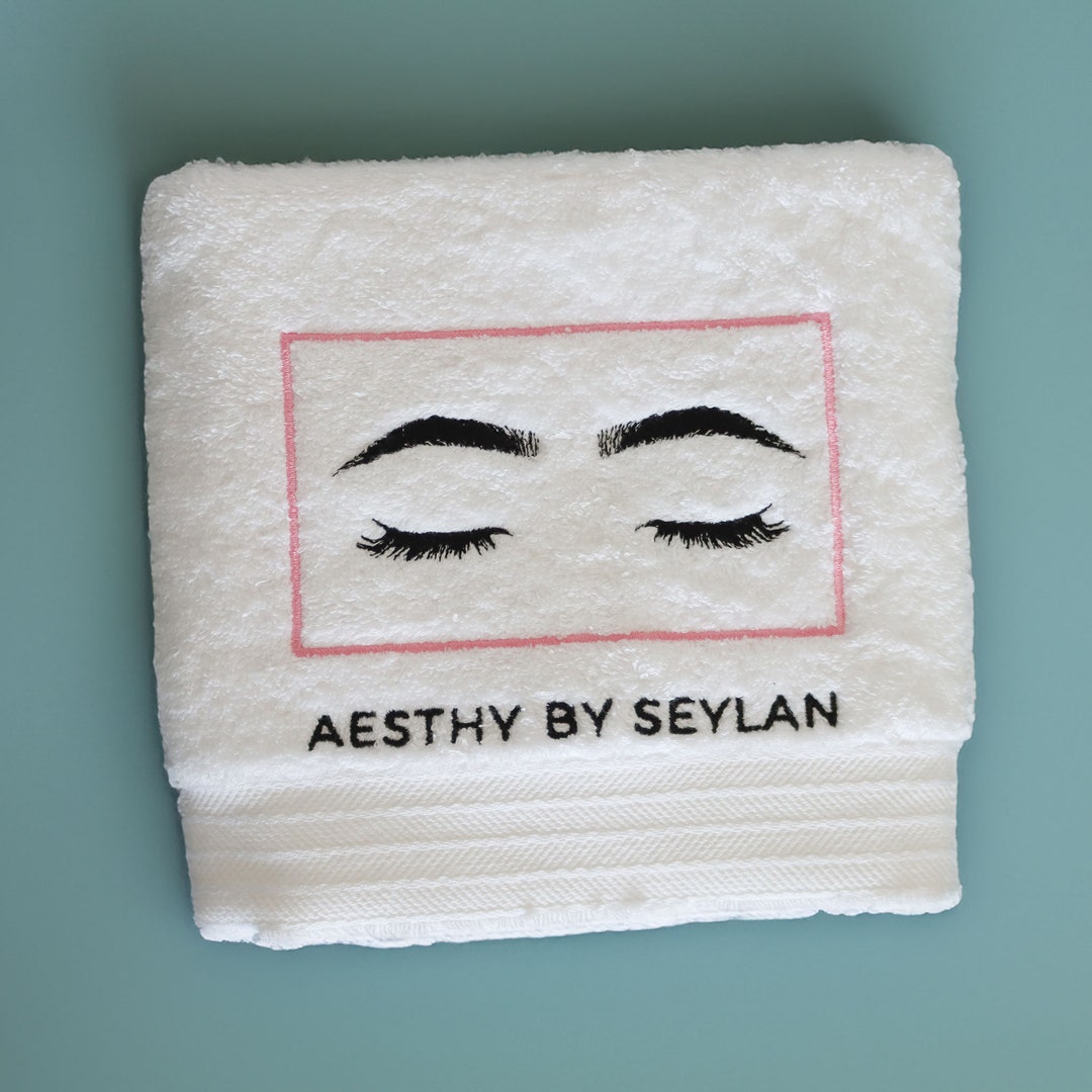 Corporate Logo Towels, Bespoke Logo Towels, Personalised Salon Towels ...