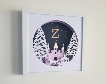 Princess shadow box | Etsy