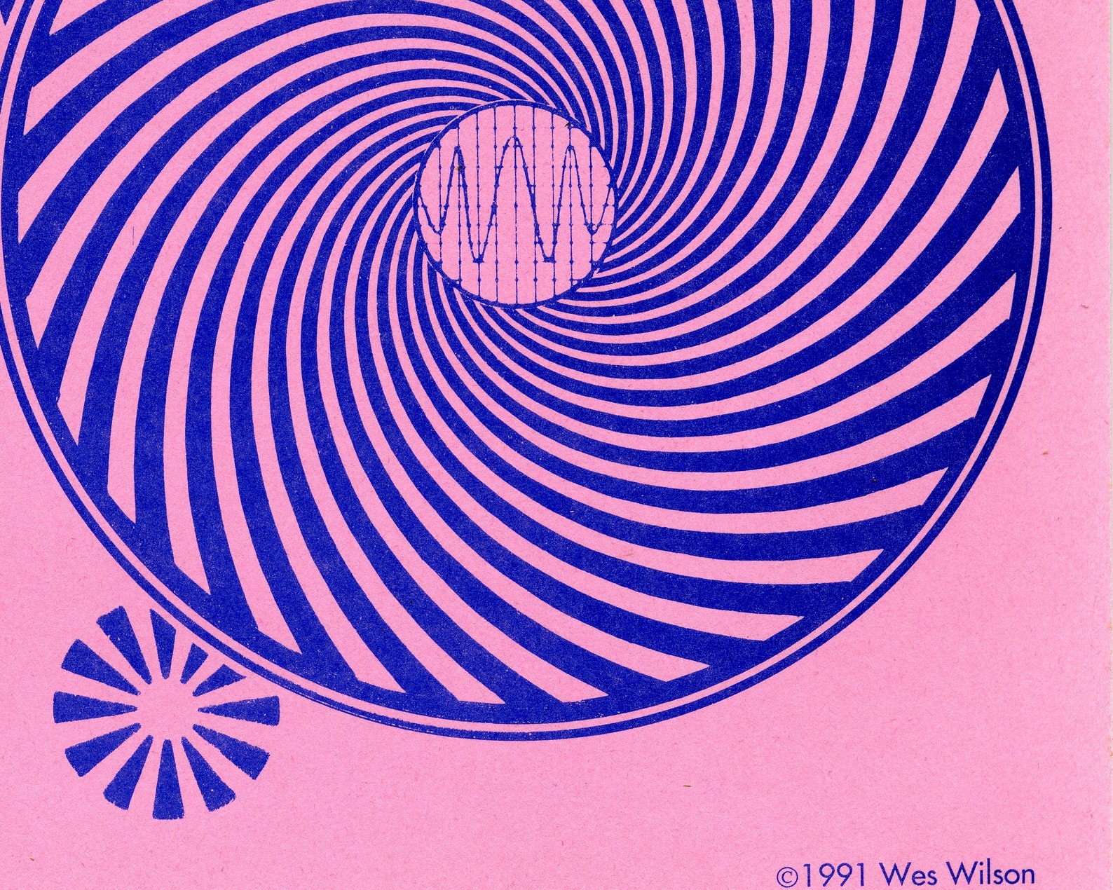 Can You Pass the Acid Test? 1966 - Wes Wilson - 1991 Watts Acid Test ...