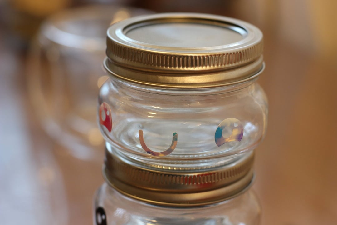 Emoticon Mini Mason Jar | Emotional Little Jars 4oz - Etsy