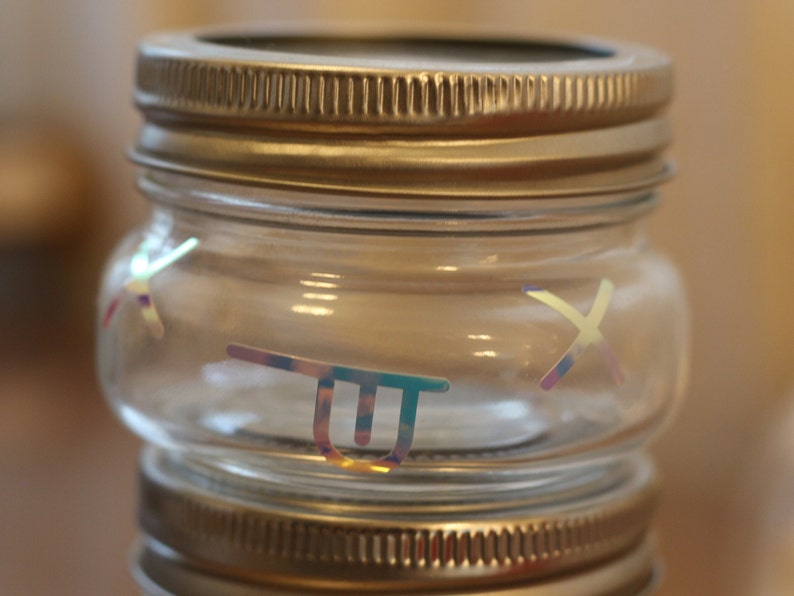 Emoticon Mini Mason Jar | Emotional Little Jars 4oz - Etsy