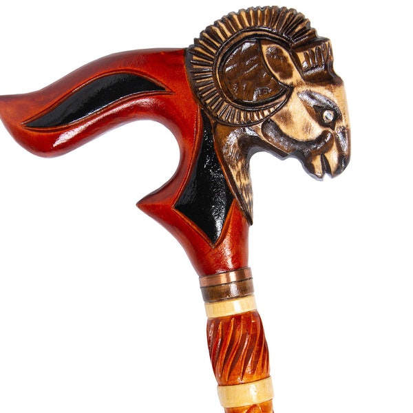 Hand Carved Cane - Etsy