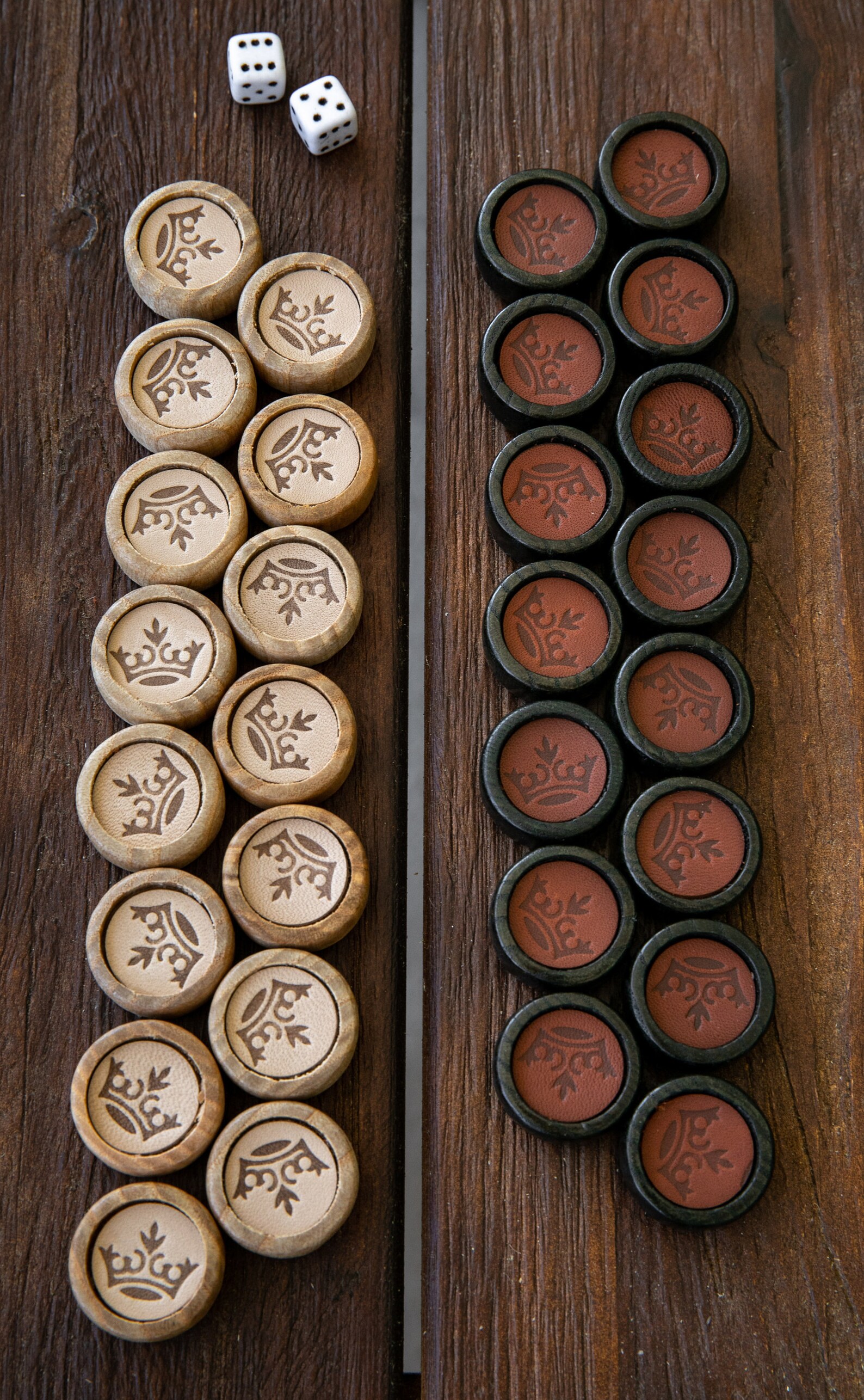 Backgammon Game Pieces and Dice Replacement Luxury Checkers | Etsy