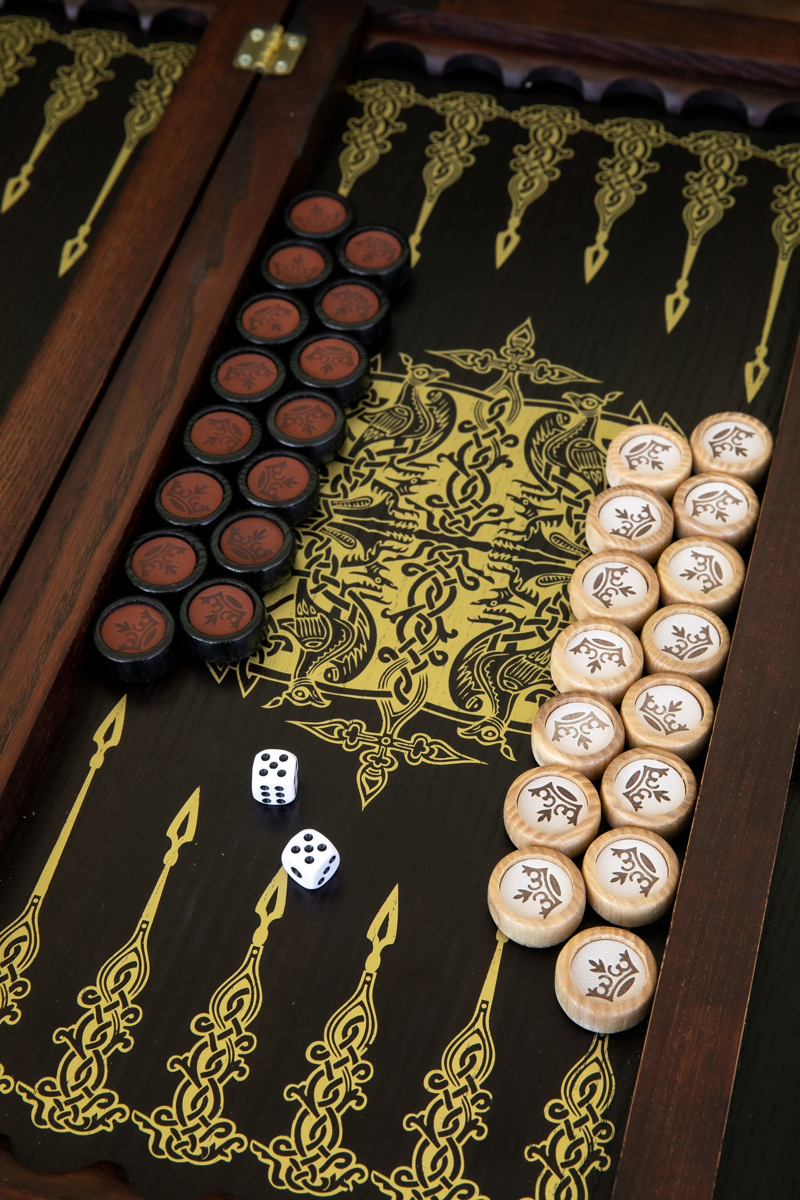 Backgammon Game Pieces and Dice Replacement Luxury Checkers - Etsy