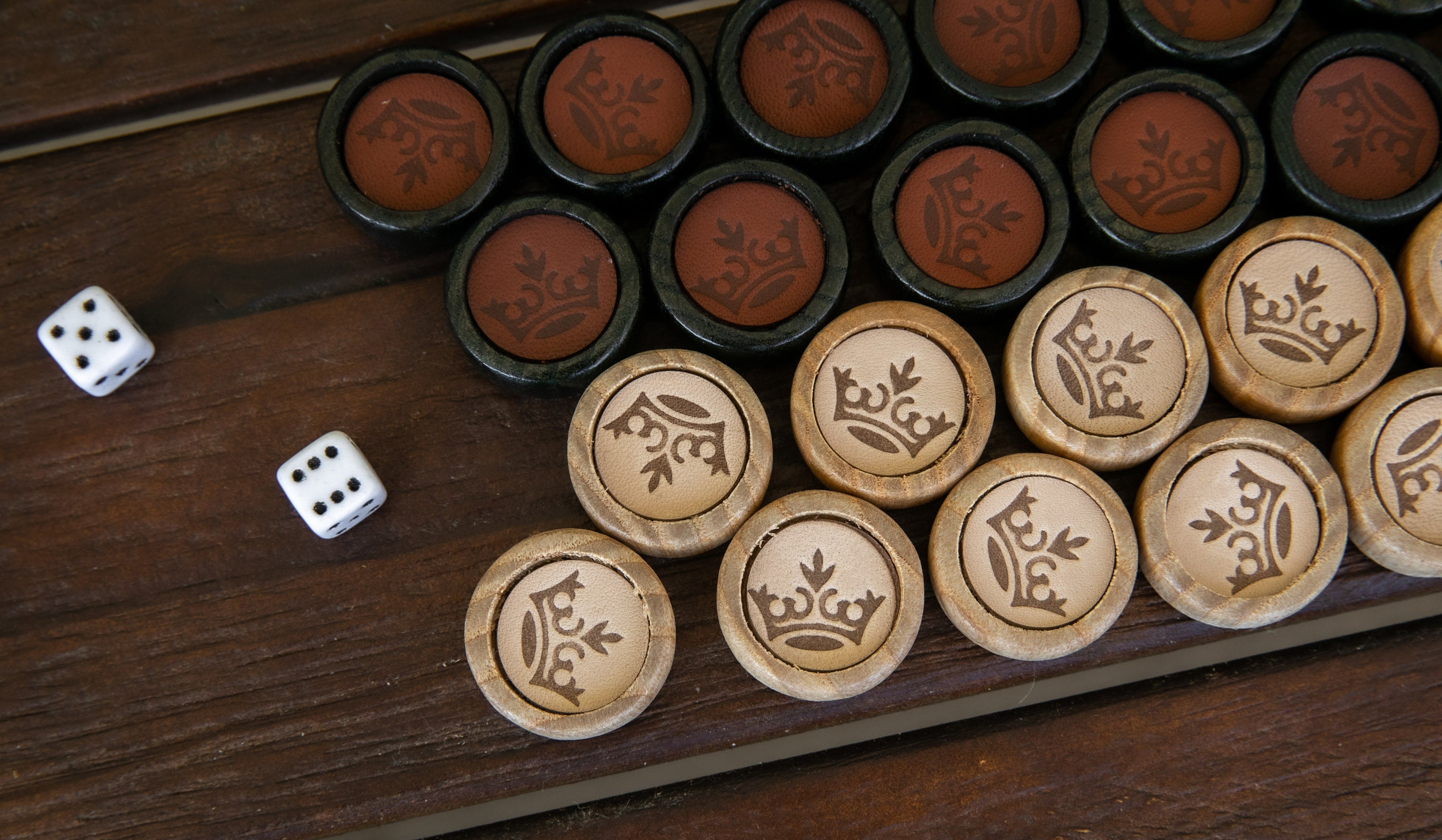 Backgammon Game Pieces and Dice Replacement Luxury Checkers | Etsy