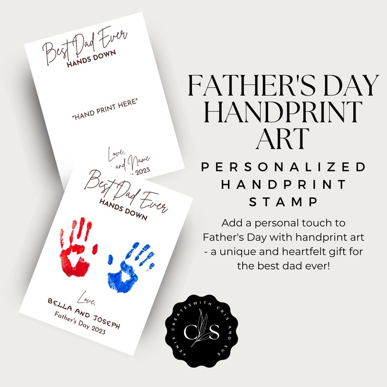 Father's Day Handprint Art Activity Best Dad Ever Coloring Printable ...