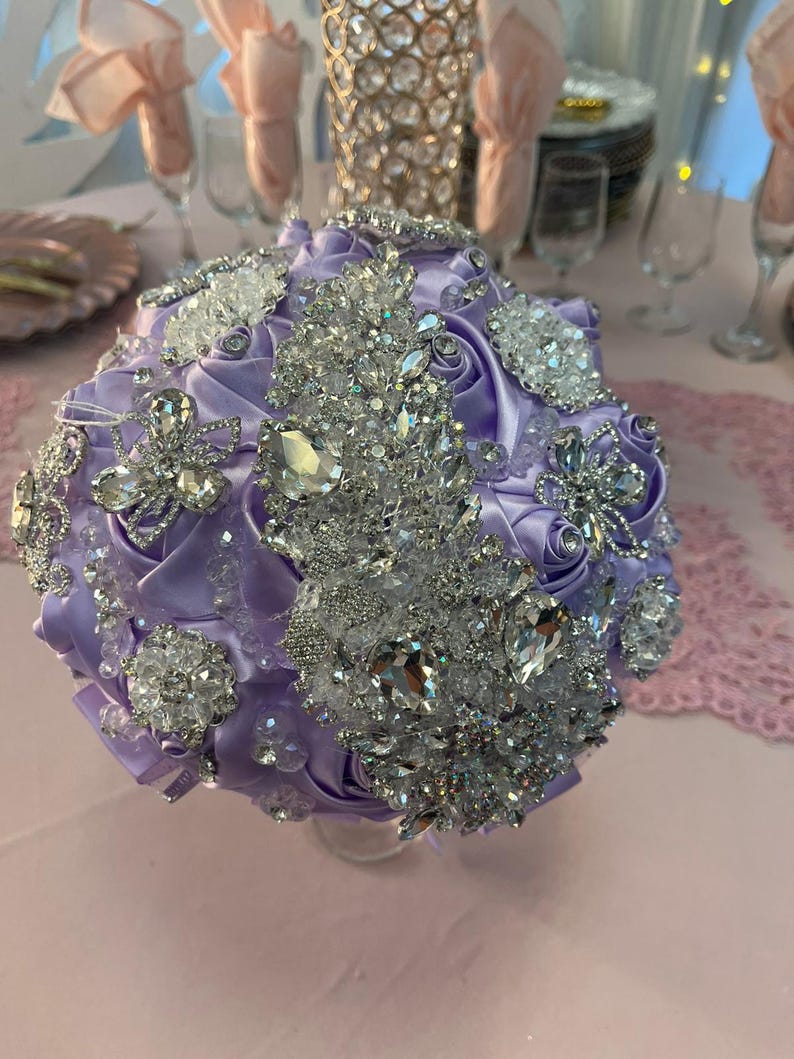 Ramo De Xv Años Color Lilac - Etsy