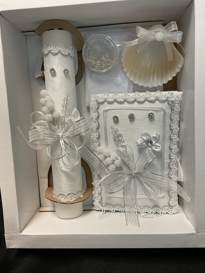 Baptism Set/set De Bautizo - Etsy