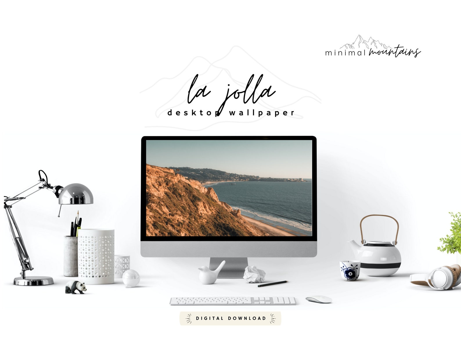 La Jolla - Desktop Wallpaper - Digital Download - Etsy