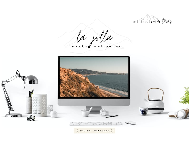 La Jolla - Desktop Wallpaper - Digital Download - Etsy