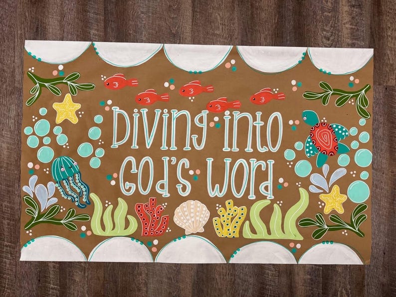 Custom Hand Painted Kraft Paper Banners – Personalized for Any Event ...