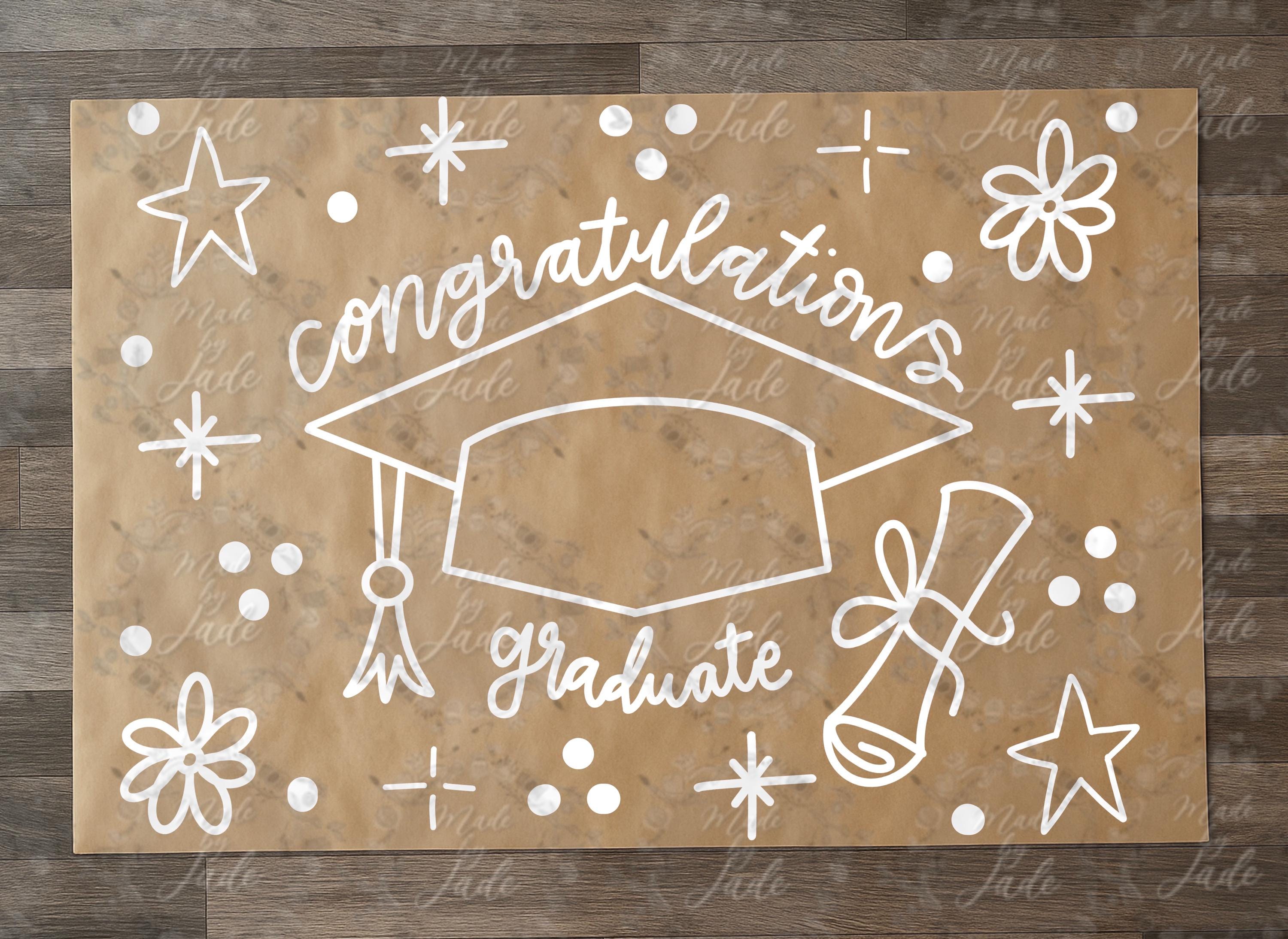 Hand‑painted Kraft Paper Graduation Banners | 2026 Graduate Signs ...