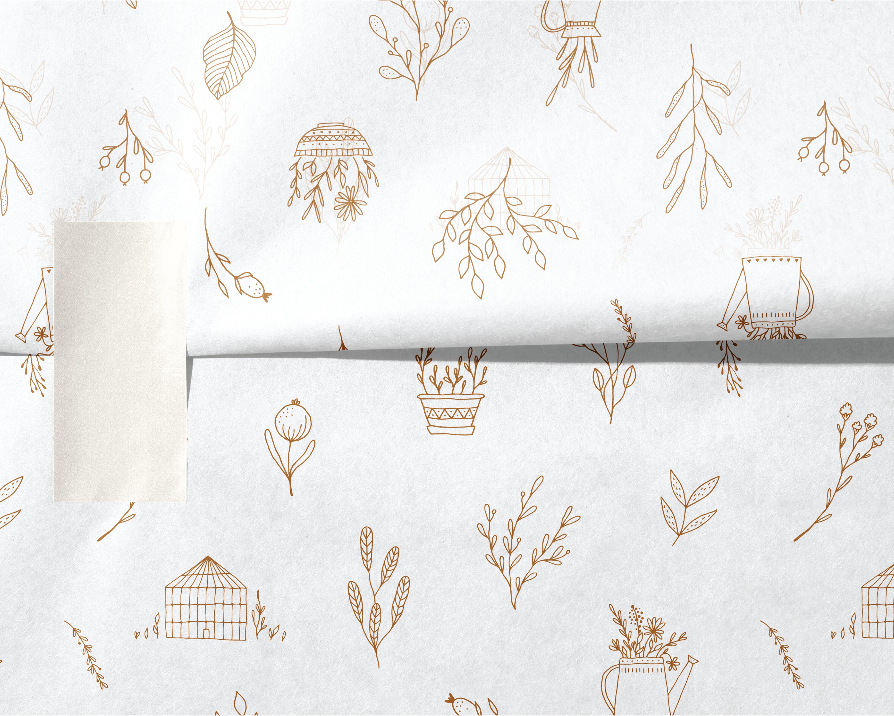 Tissue Paper Design Sticker Digital Design Packaging | Etsy