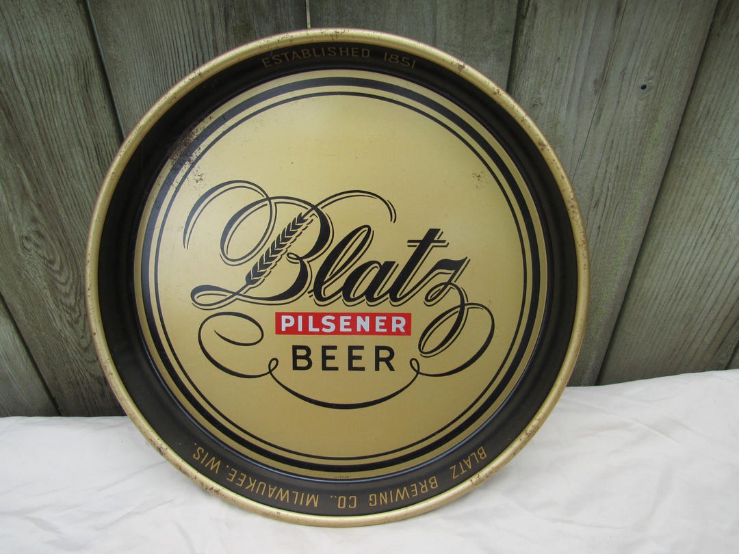 Vintage Blatz Beer Tray - Etsy