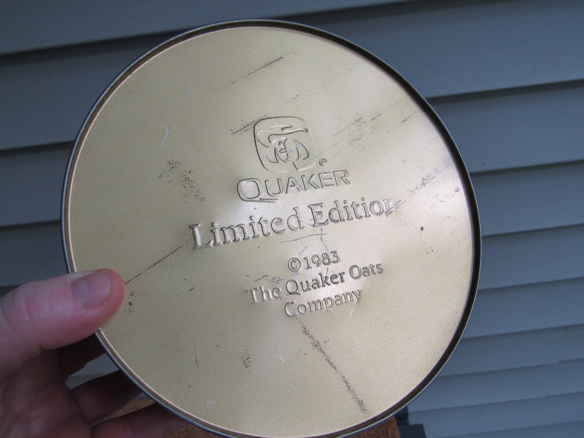 1983 Quaker Oats Limited Edition Tin - Etsy
