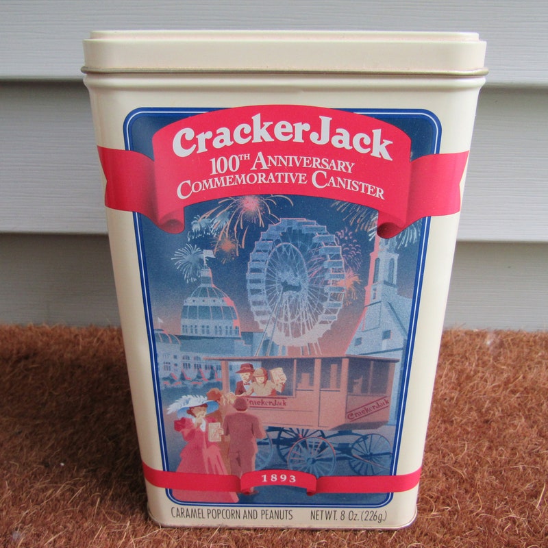 Vintage Cracker Tin - Etsy