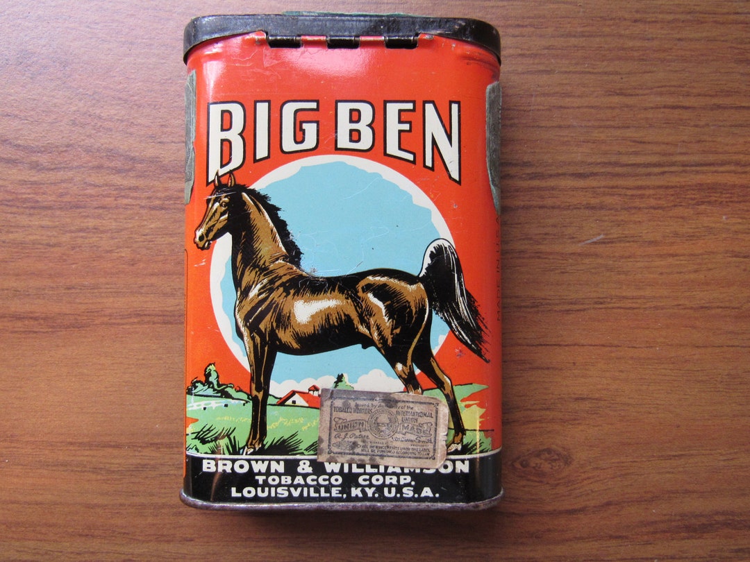 Vintage Big Ben Tobacco Tin - Etsy