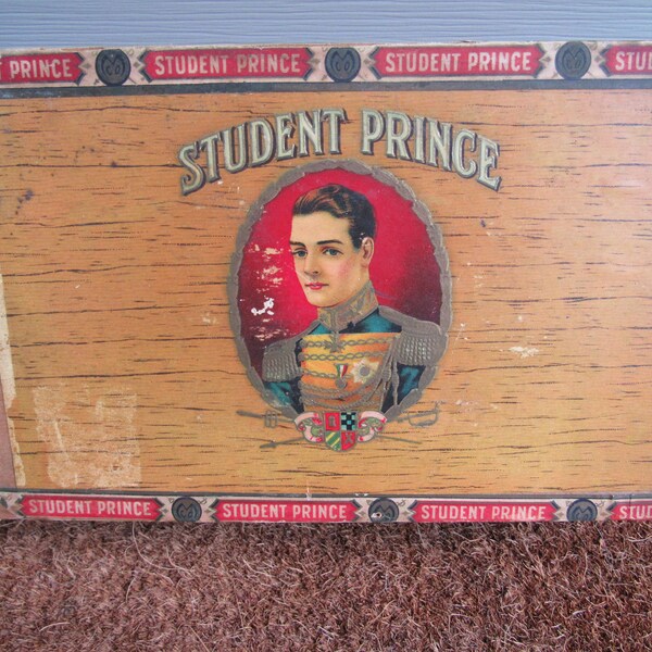 Vintage Cigar Box - Etsy