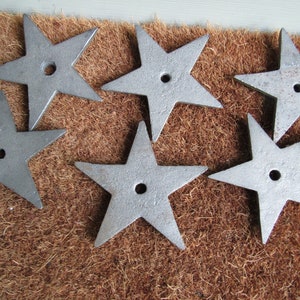 Set of Stars for Decorations, Craft Projects, Etc, 6 in All. - Etsy
