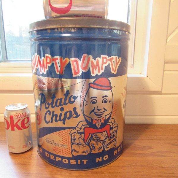 Potato Chip Tins - Etsy