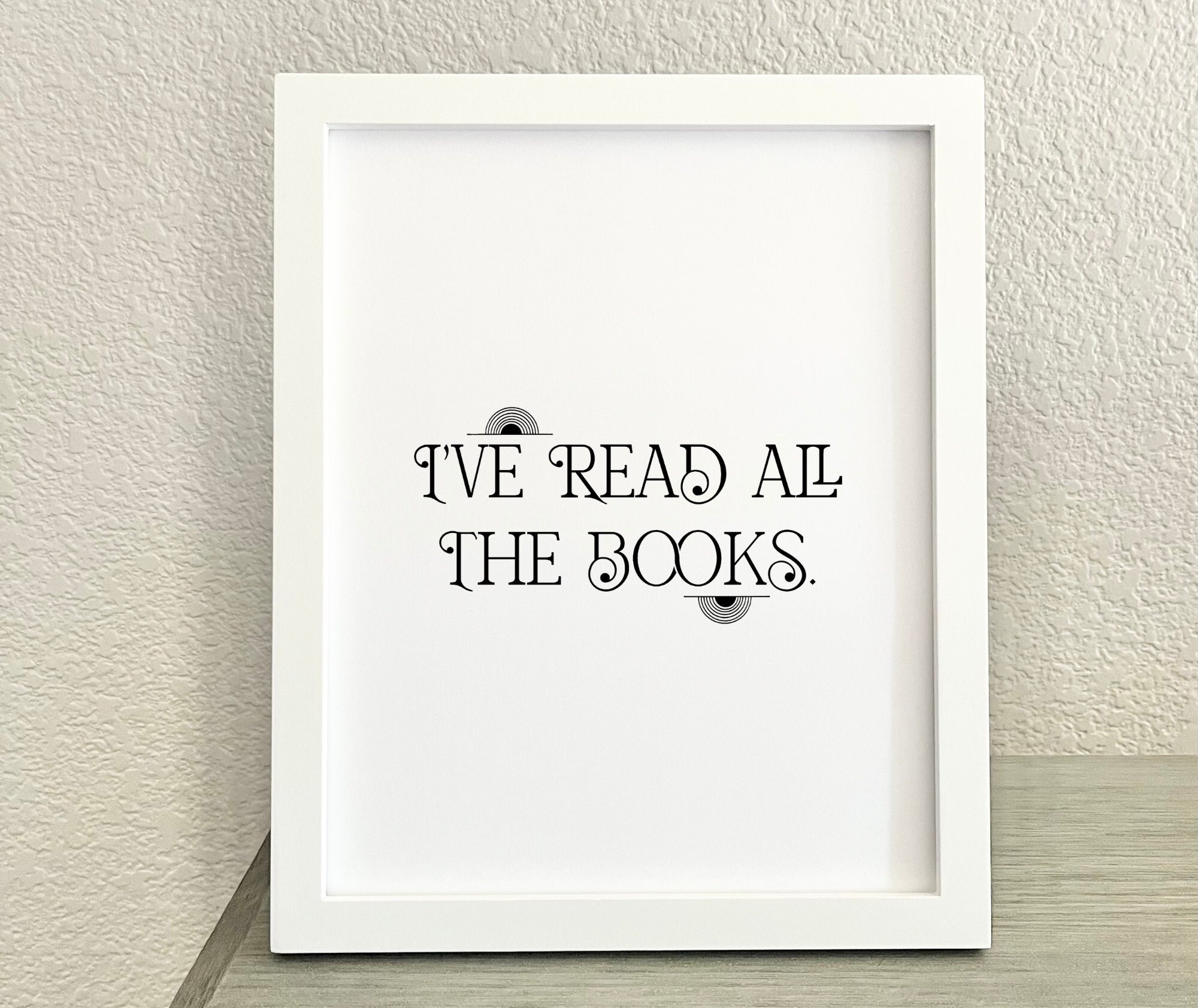 Reading Quotes Wall Art for Library Poster Books Decor Gift - Etsy
